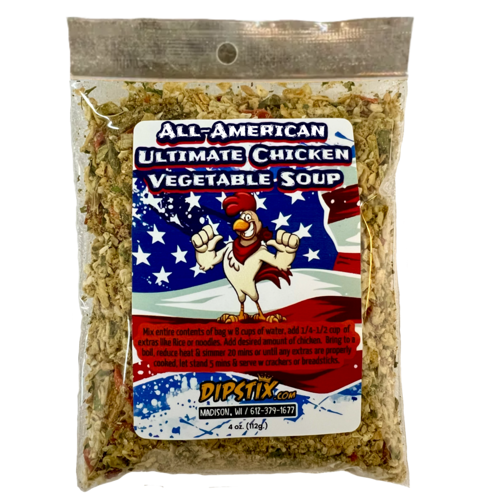 All American Ultimate Chicken Vegetable Soup Dipstix All American Ultimate Chicken Vegetable Soup Dipstix